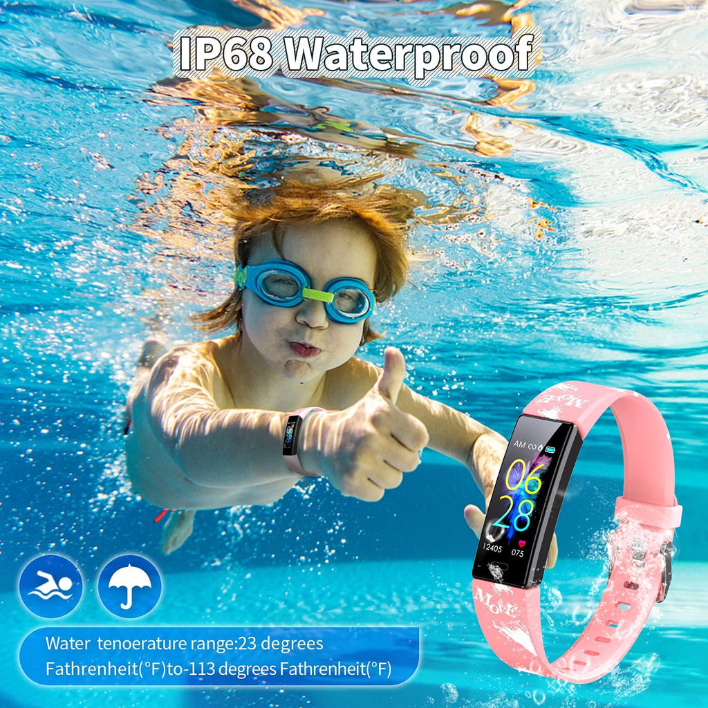 Kids Watch Fitness Tracker, Fitness Watches for Kids, Activity Tracker ...